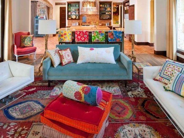 COME ARREDARE IL PROPRIO SOGGIORNO IN STILE BOHEMIEN