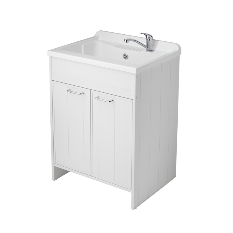 Lavatoio per esterno lavapanni con pilozza 2 ante